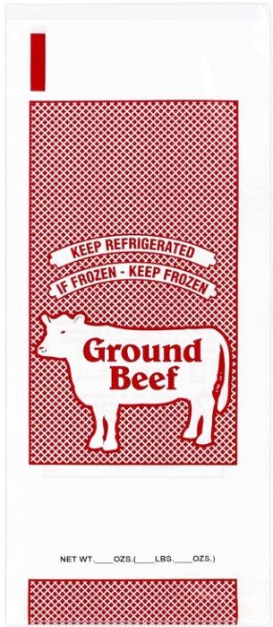 #1 Ground Beef Bag, "For Sale" — Snake River Butcher Supply